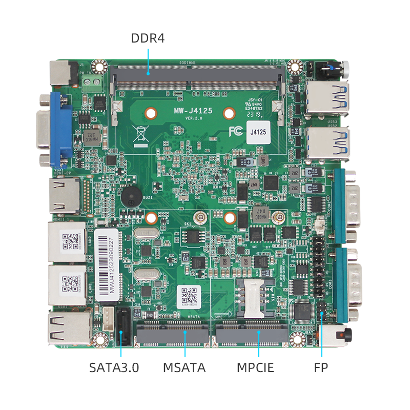 Intel J4125 CPU - 铭微科技