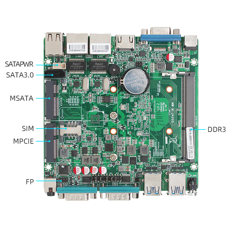 Intel Apollo Lake J4205/J3455 CPU（四核四线程） - 铭微科技