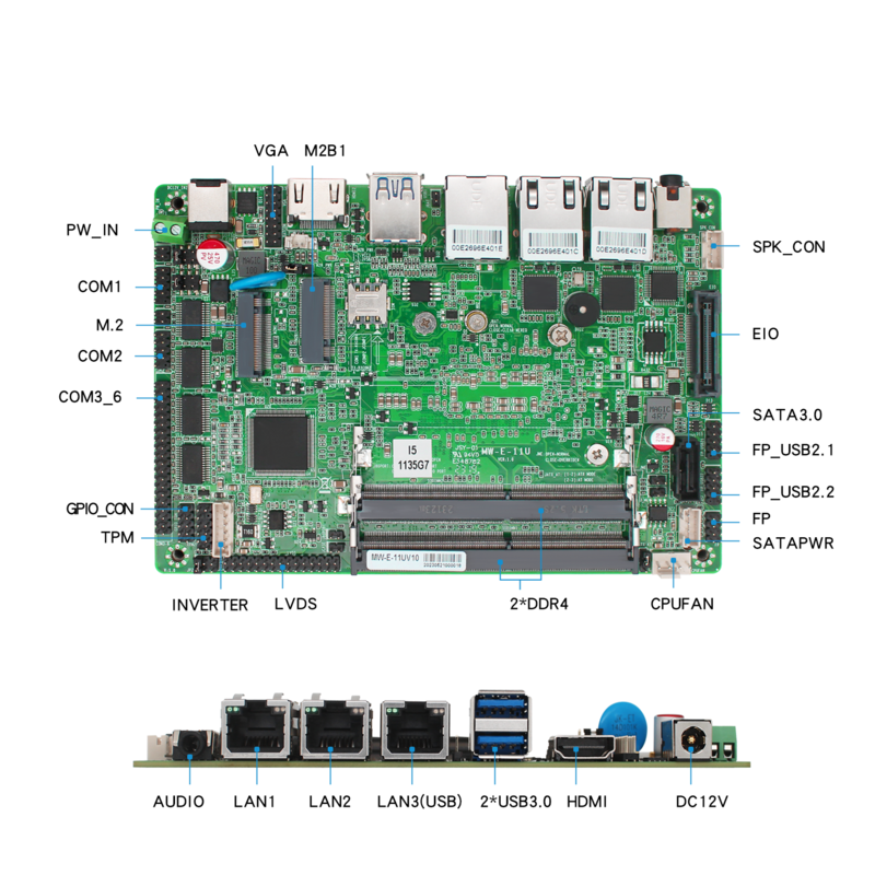 Intel 11代Tiger Lake I3 I5 I7处理器 - 铭微科技